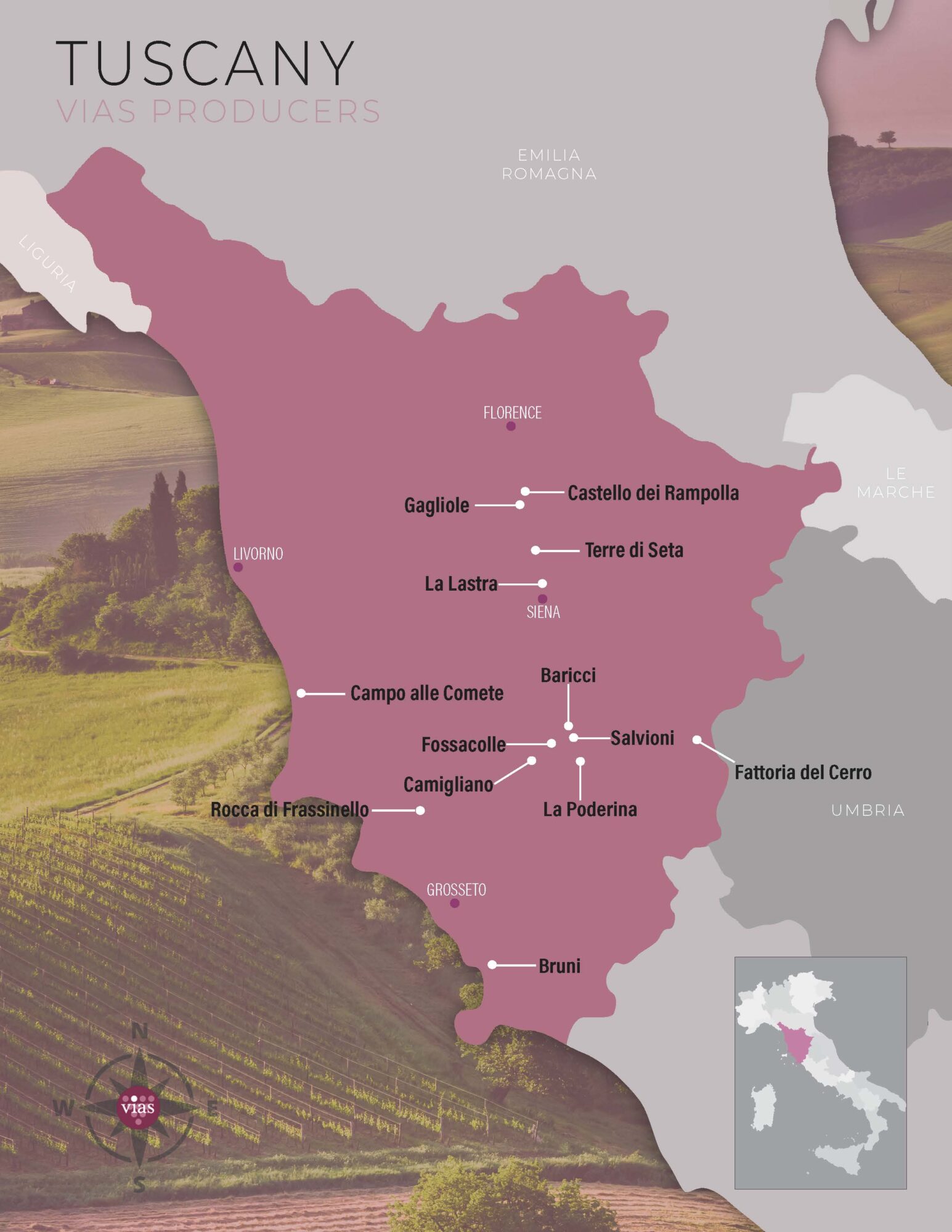 Tenuta La Marsiliana Vermentino Toscana IGT - Vias Imports